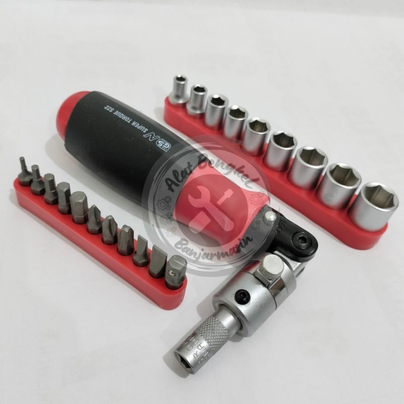 Jual 1 SET OBENG SOK "SELLERY" 21PCS ||OBENG SOK RATCHET 21PCS | Shopee ...