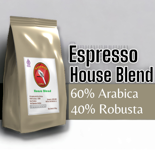 Jual Kopi Bubuk Espresso House Blend Untuk Es Kopi Susu Kekinian 250 ...