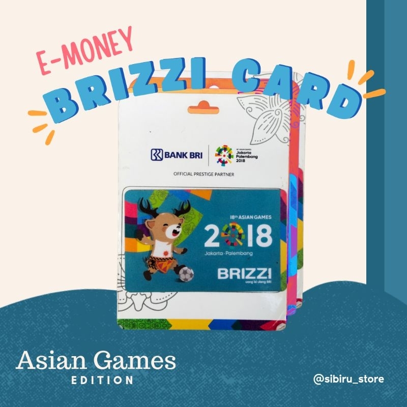 Jual Kartu eTol kartu emoney Brizzi Card BRI dengan saldo | Shopee ...