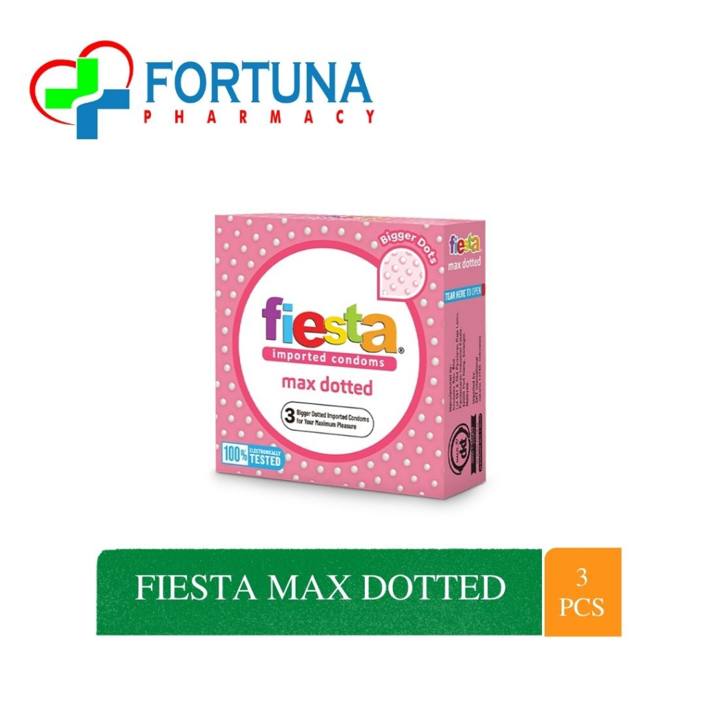 Jual Kondom Fiesta Max Dotted Tekstur Bintil Tambah Sensasi Bercinta ...