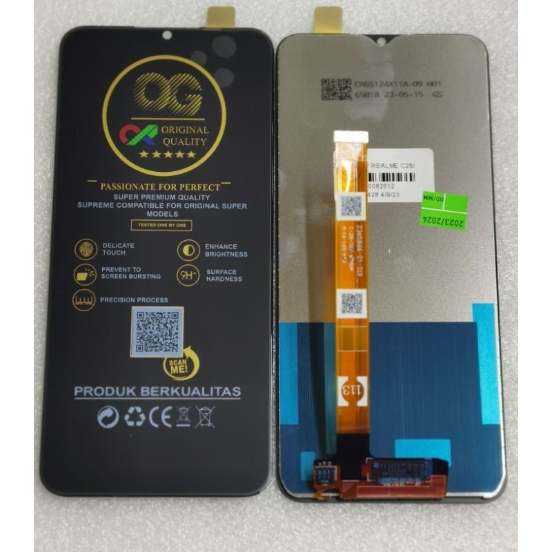 Jual LCD TOUCHSCREEN OPPO A16 - REALME C25S - REALME C25 - NARZO 50A - OPPO A54S COMPLETE ...