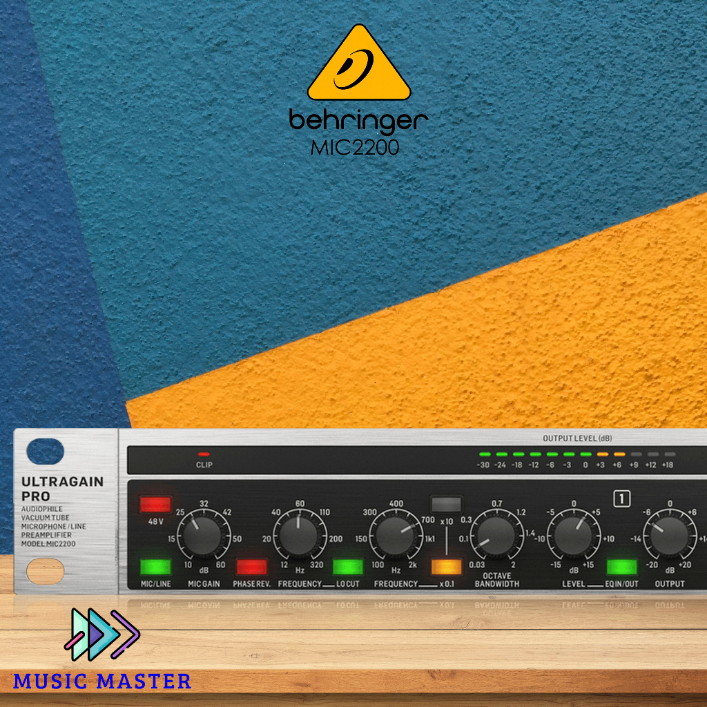 Jual Behringer MIC2200 Audiophile Vacuum TubeMicrophone/ Line ...