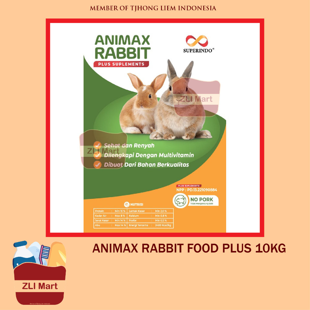 Jual Animax Rabbit Plus 10kg | Shopee Indonesia