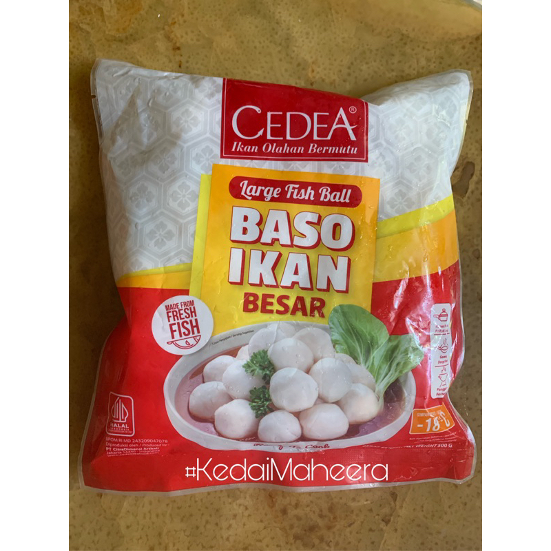 Jual cedea fish ball baso ikan 500gr | Shopee Indonesia