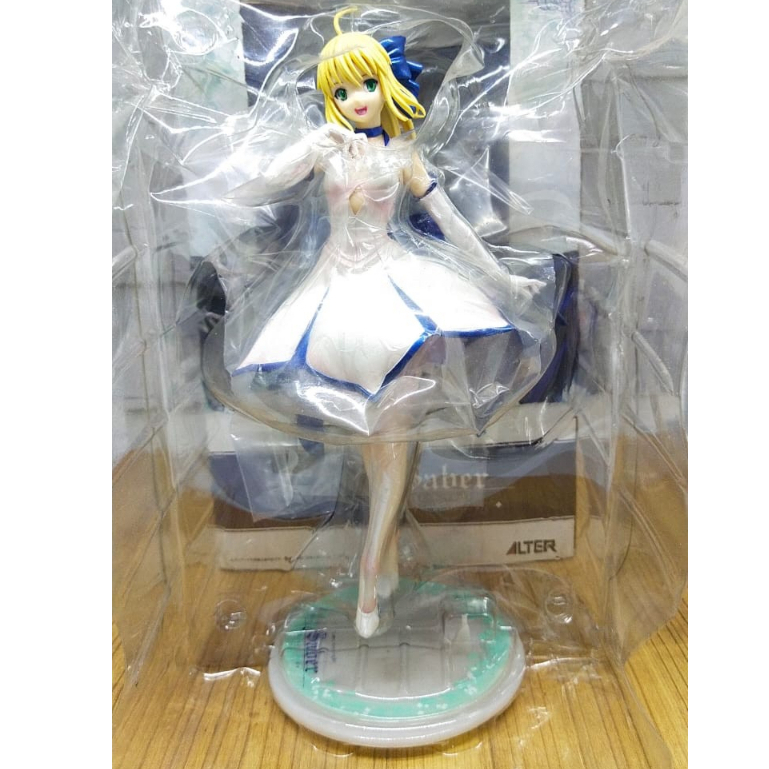 Jual fate stay night saber dress code figure non original | Shopee ...