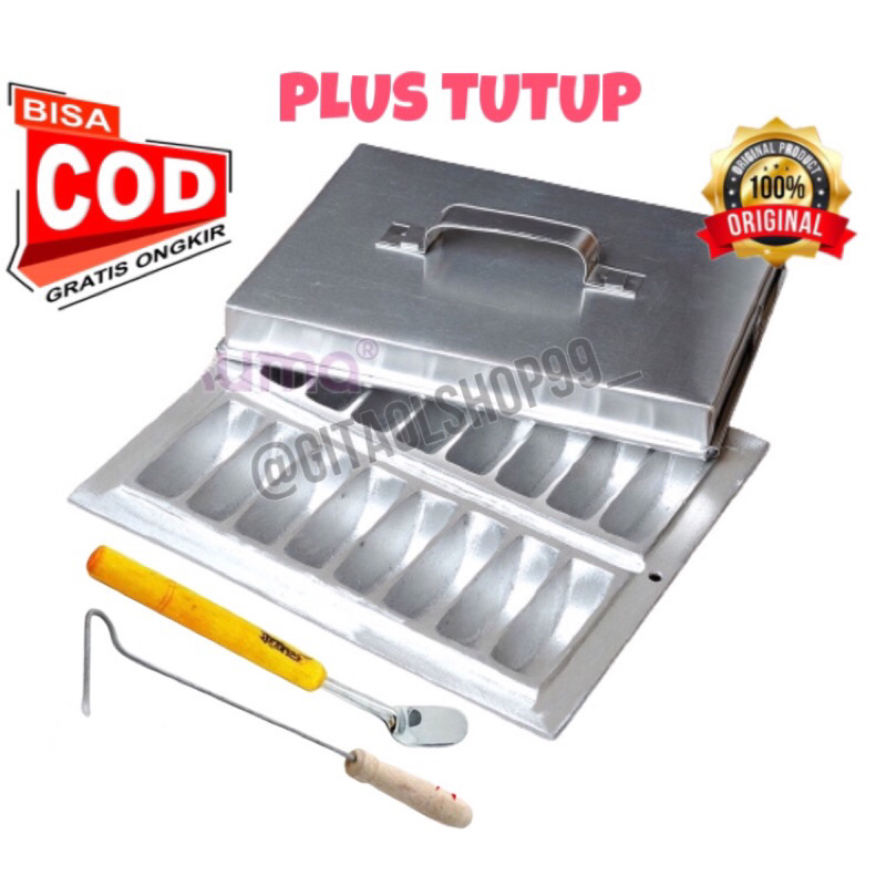 Jual Cetakan Kue Pukis Kue Bandros Kue Pancong Lumer Anti Lengket 12 24 ...