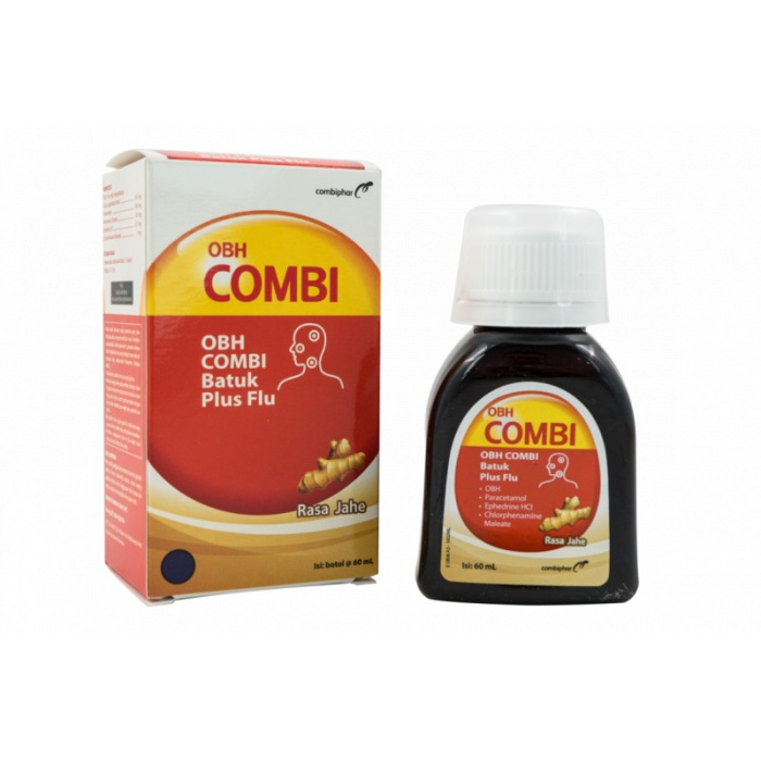 Jual OBH Combi Batuk Plus Flu Jahe 60 ml | Shopee Indonesia