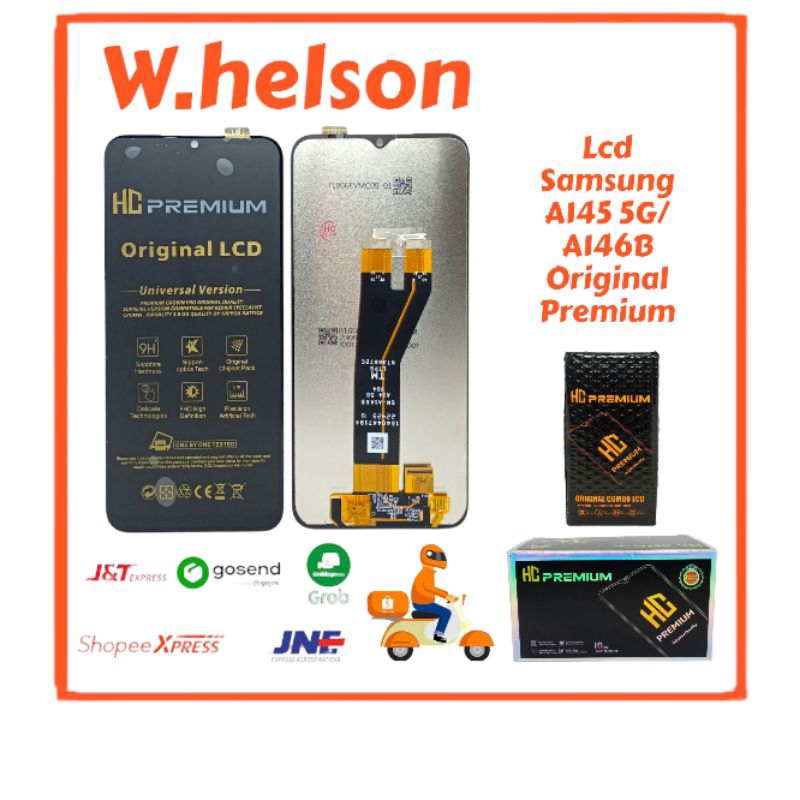 Jual LCD TOUCHSCREEN SAMSUNG A145 5G/A146B ORIGINAL SOKET BESAR ...