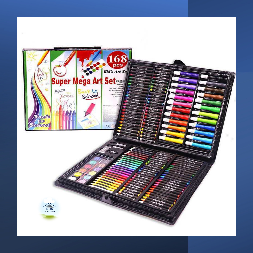 Jual ZFK Set Alat Mewarnai Anak Crayon Pastel Minyak Spidol Pensil ...