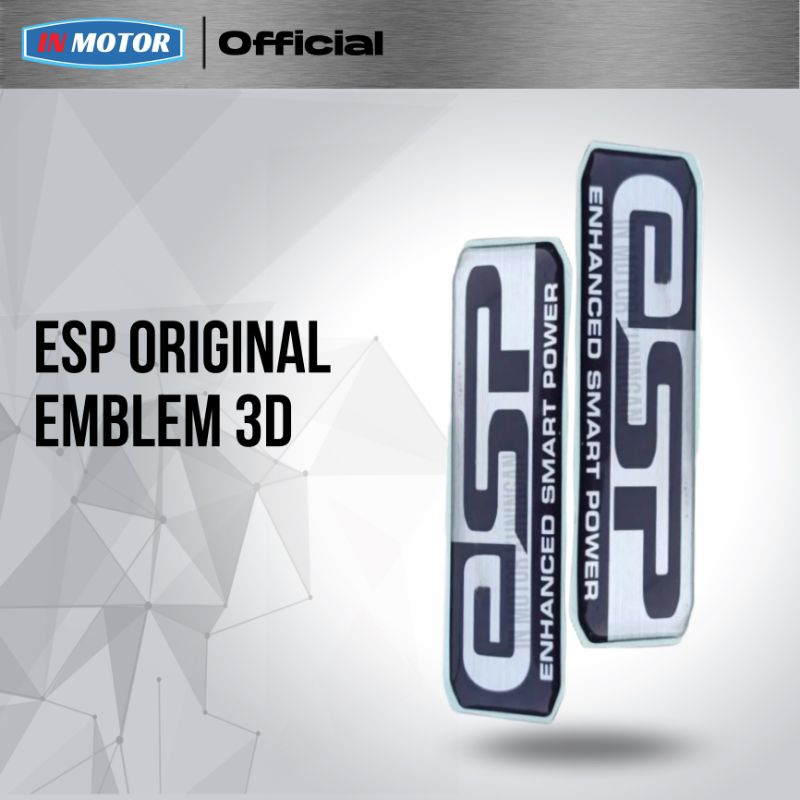 Jual emblem ESP honda original logo stiker emblem ESP | Shopee Indonesia