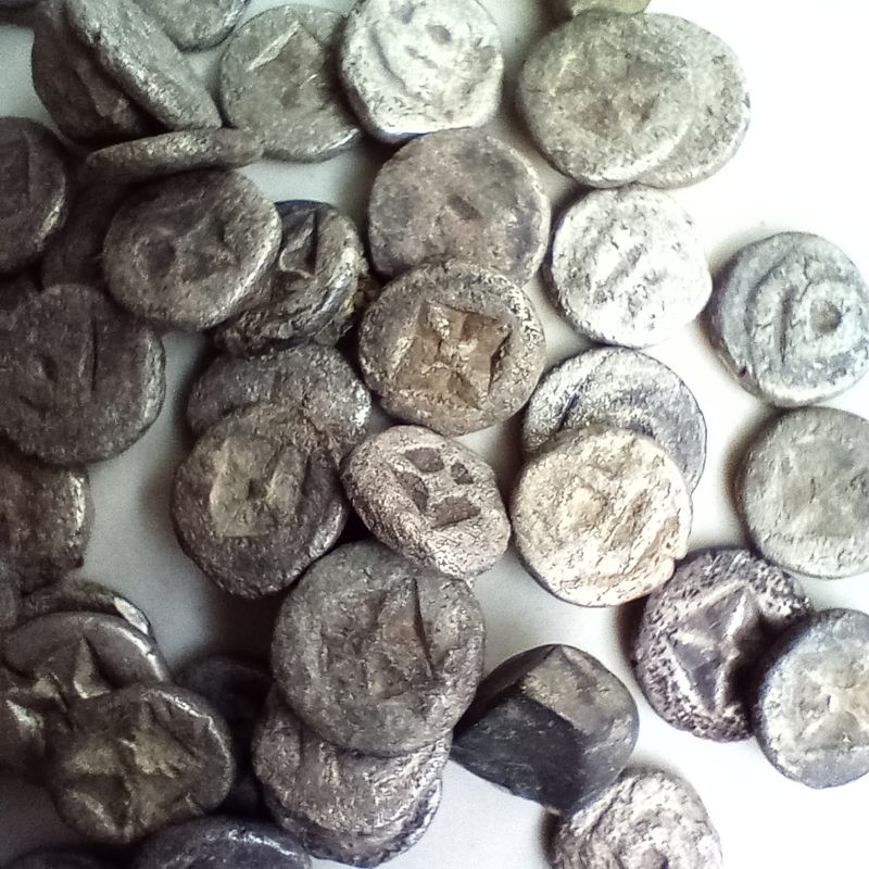Jual koin perak kuno lama antik 1 Masa Era Kerajaan Sriwijaya | Shopee ...