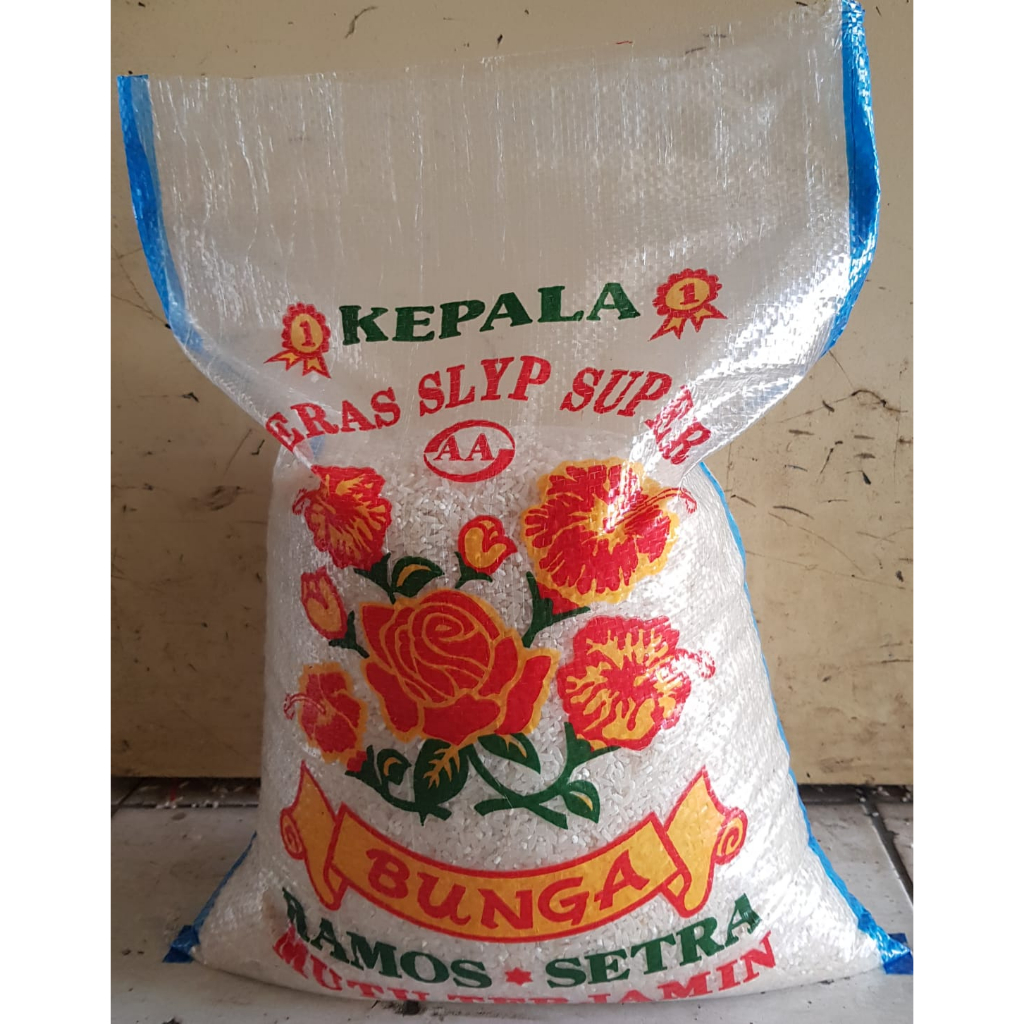 Jual BERAS EKONOMIS BUNGA 5KG | Shopee Indonesia