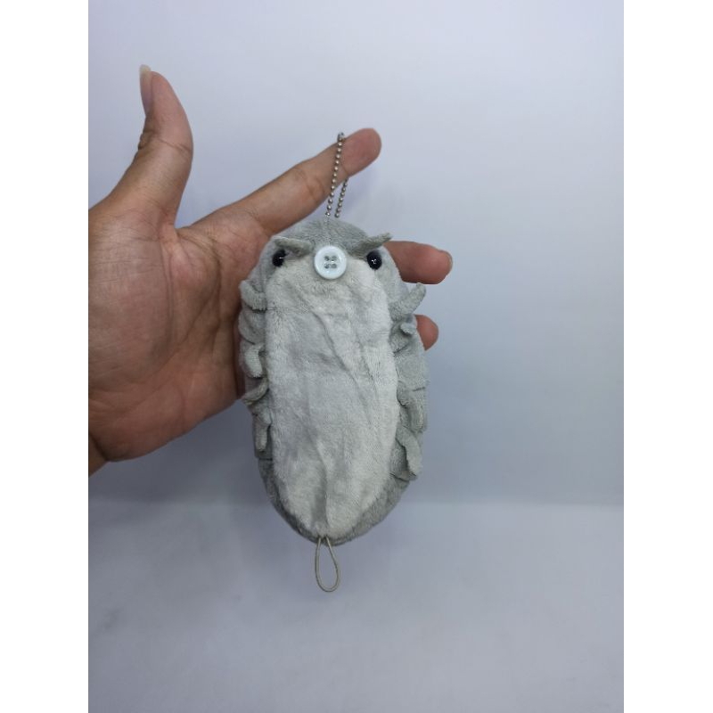 Jual boneka isopod isopoda dagomushi keychain Giant deep sea isopod ...