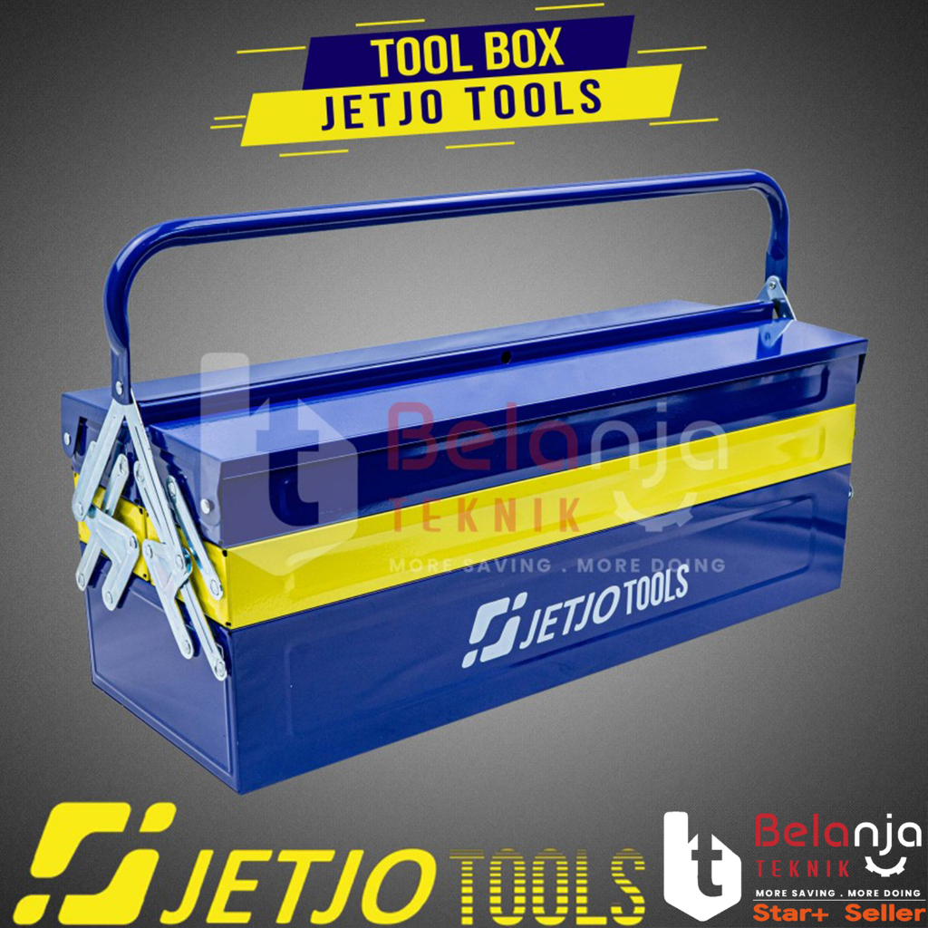 Jual JETJO TOOLS Toolbox Besi 3 Susun Tool Box Tempat Perkakas Metal ...