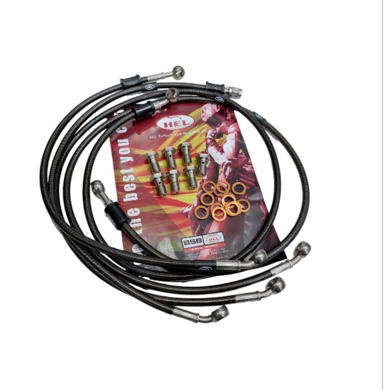 Jual Selang Rem Hel For Honda PCX 160 CBS + Baut | Shopee Indonesia