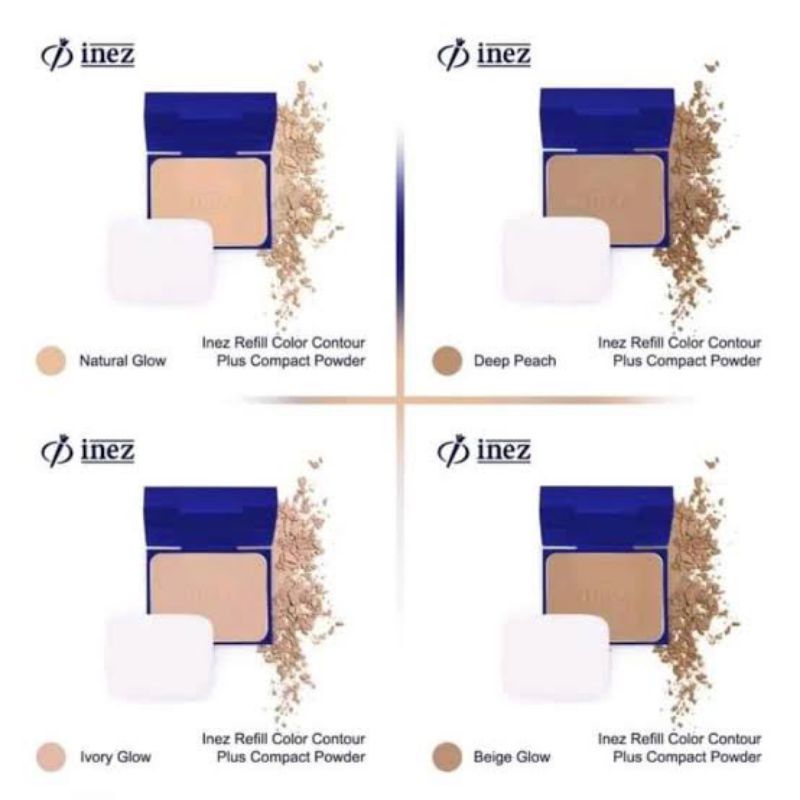 Jual INEZ COMPACT POWDER ( REFFIL) | Shopee Indonesia