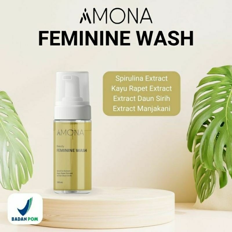 Jual AMONA FEMININE WASH Menjaga Kesehatan Organ Intim | Shopee Indonesia