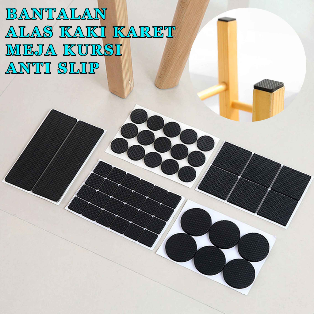 Jual Karet Alas Kaki Meja & Kursi / Bantalan Alas Furniture / Bantalan ...