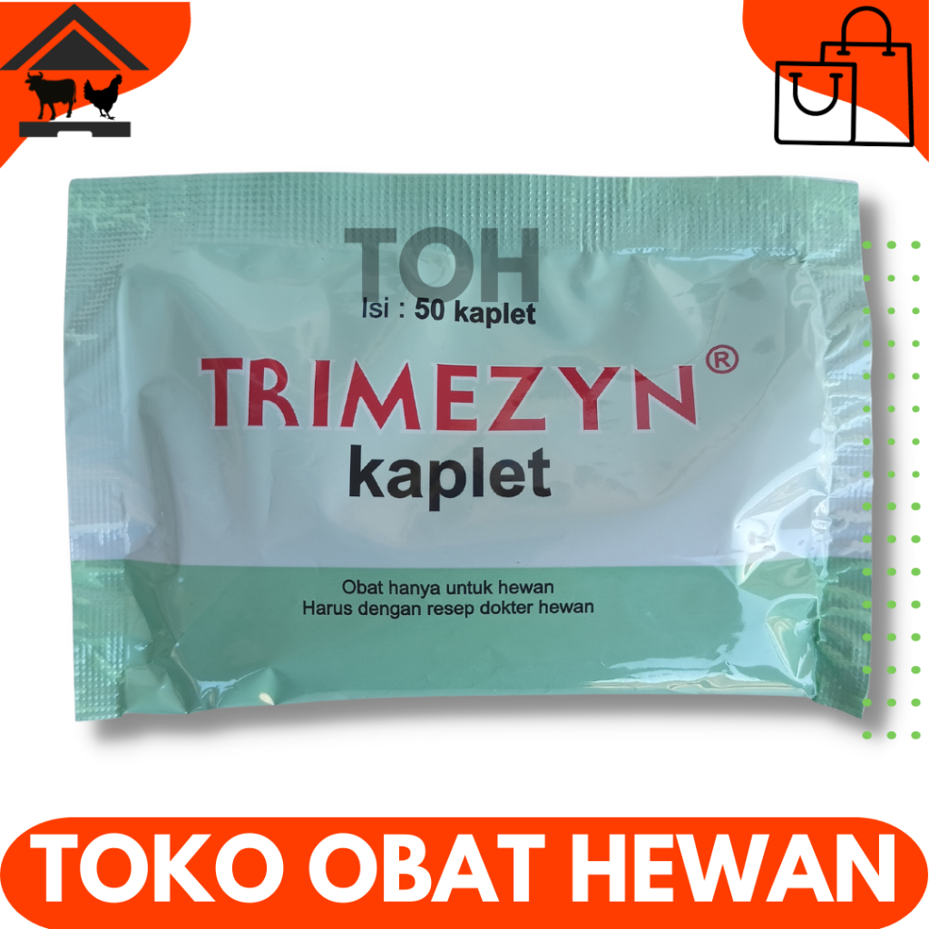 Jual TRIMEZYN KAPLET 50 Kapsul - Obat Pilek Ngorok Pulorum Ayam ...