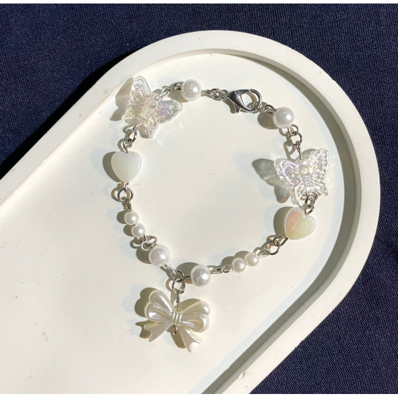 Jual Gelang Aesthetic manik-manik || Korean beads || Cincin Manik-manik ...