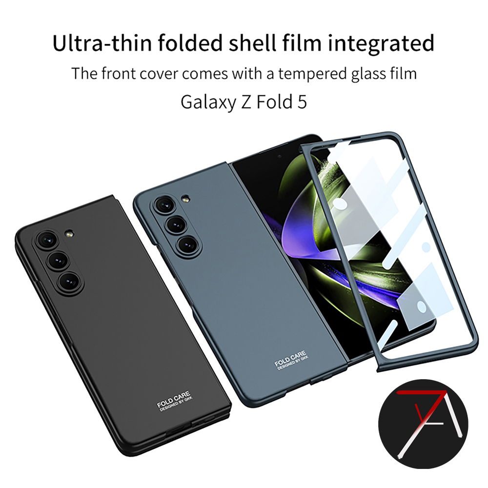 Jual Samsung Galaxy Z Fold 5 Fold5 GKK Electroplating Matte Hard Case ...