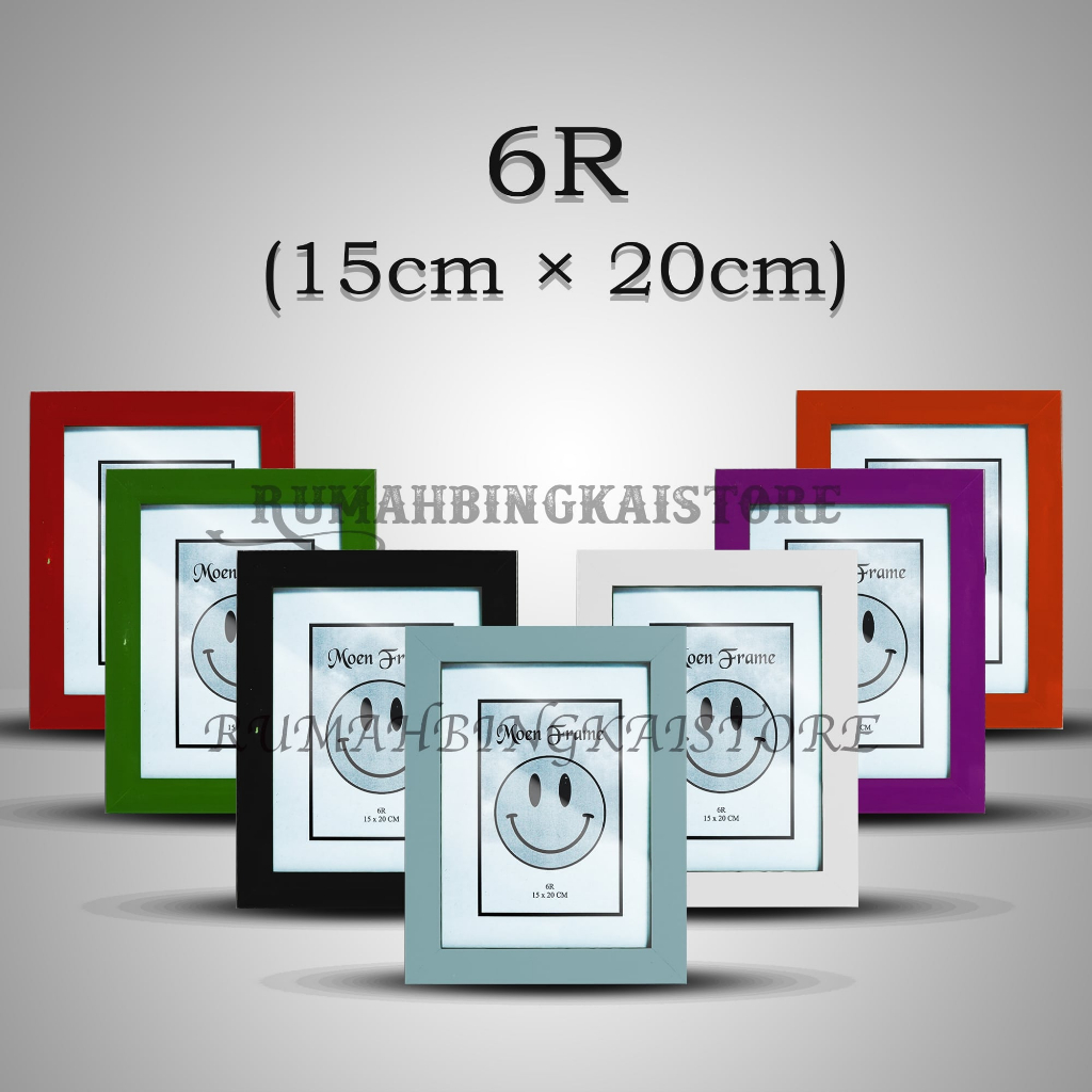 Jual Bingkai Foto Minimalis Ukuran 6R (15cm x 20cm) + PLUS KACA | Shopee Indonesia