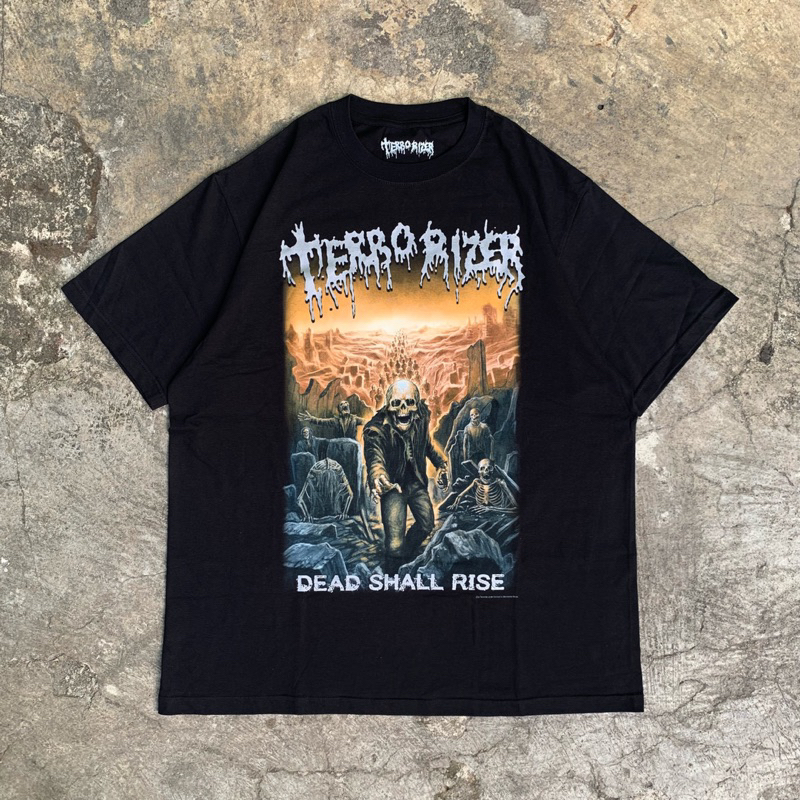 Jual TSHIRT TERRORIZER Kaos Band Lokal Official y2k vintage rock metal ...