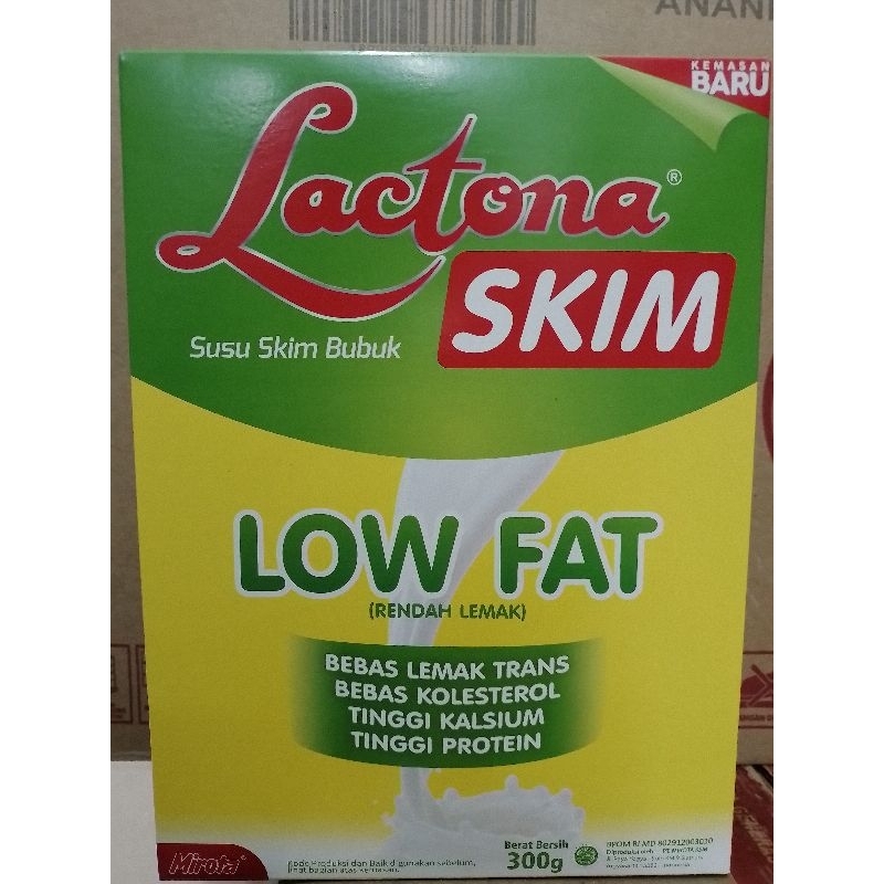Jual Lactona Skim Low Fat 300gr | Shopee Indonesia