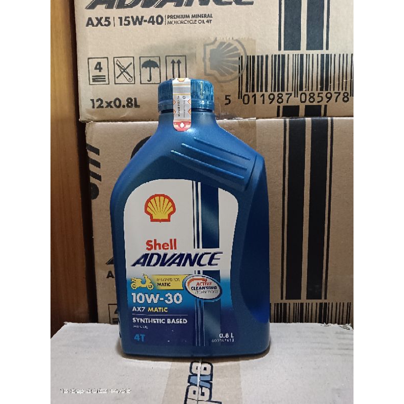 Jual Shell advance ax7 matic 10-30, 800ml | Shopee Indonesia