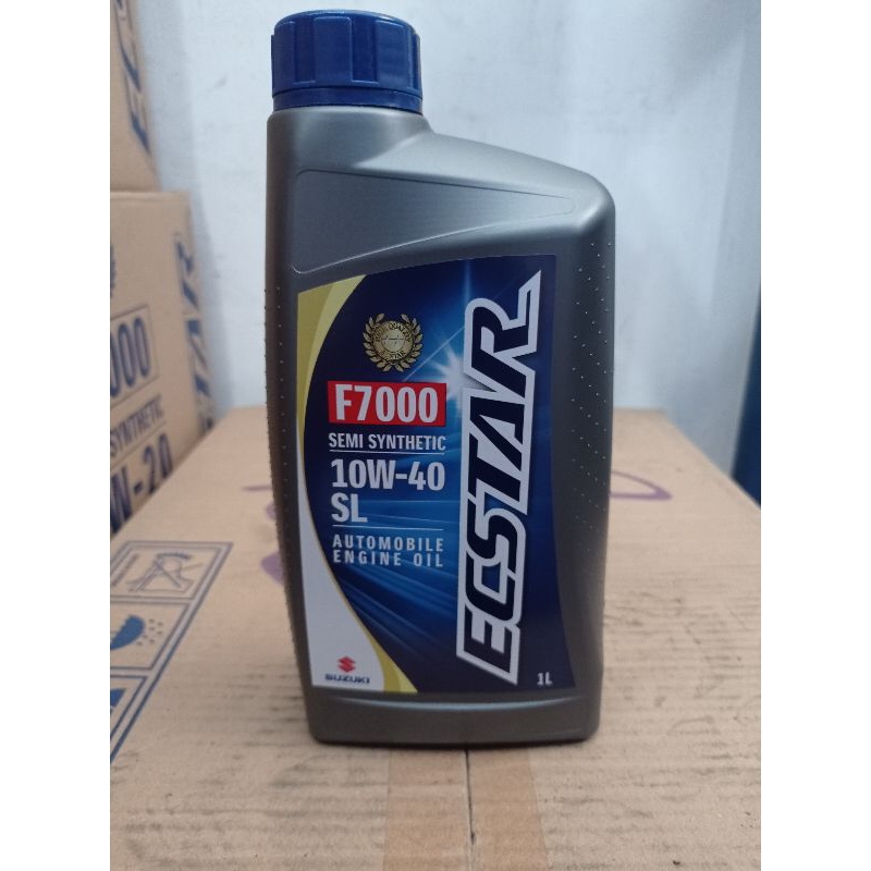 Jual oli mesin ecstar 10w 40 semi synthetic 1L | Shopee Indonesia