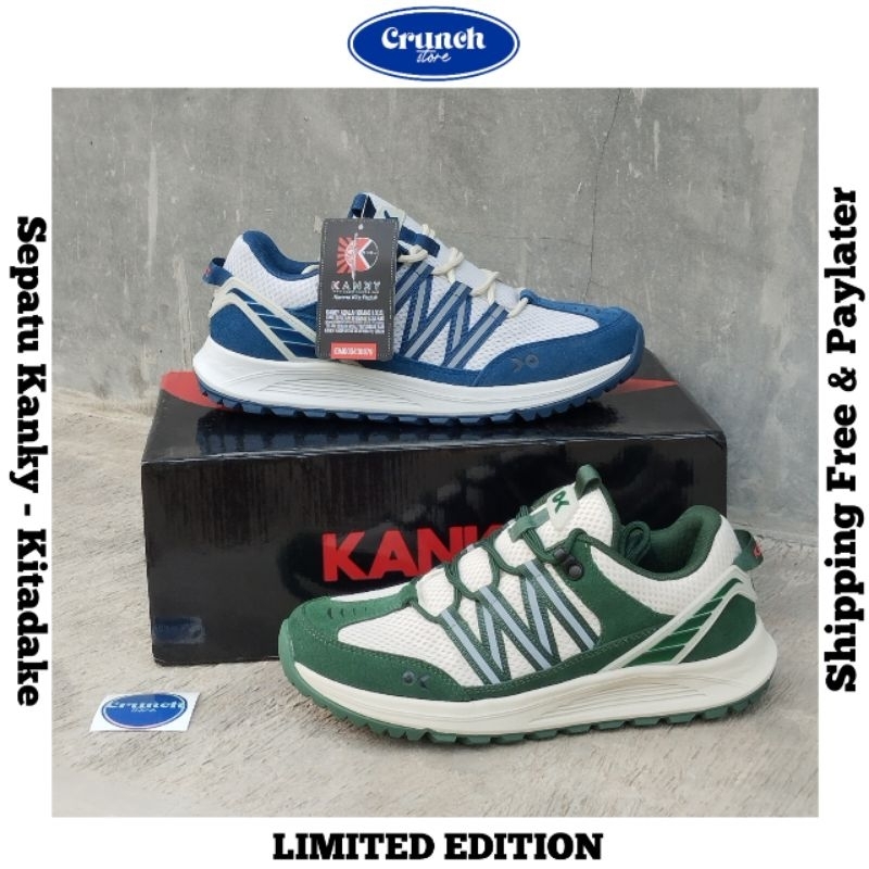 Jual Sepatu Kanky Story Kitadake Grey Green | Grey Blue Size 39-44 ...