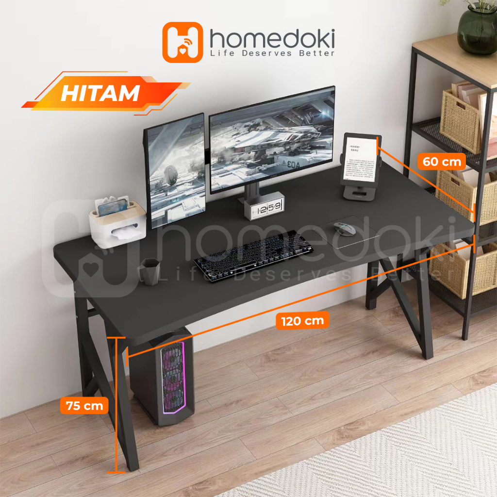 Jual Homedoki Meja Komputer / Meja kantor/ Meja Belajar / Meja Kerja ...