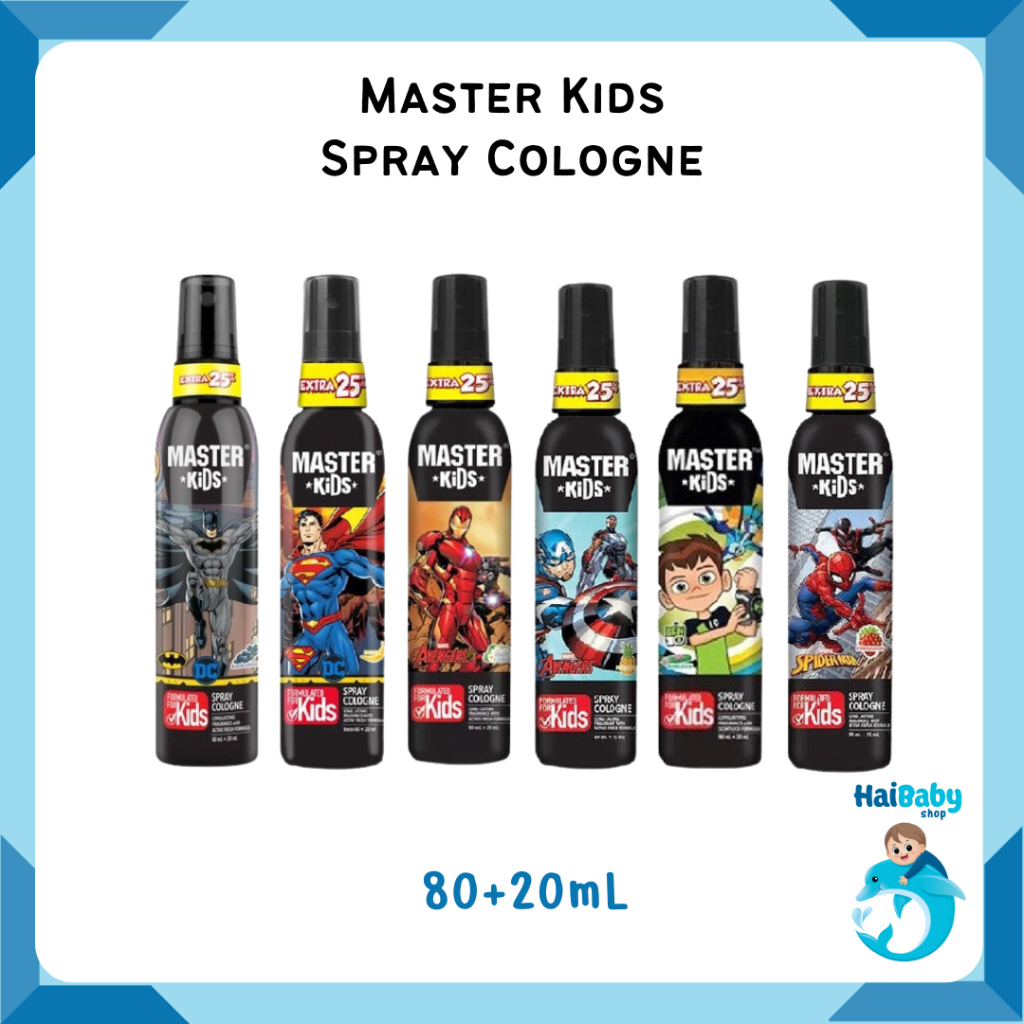 Jual Master Kids Spray Cologne 100mL | Shopee Indonesia