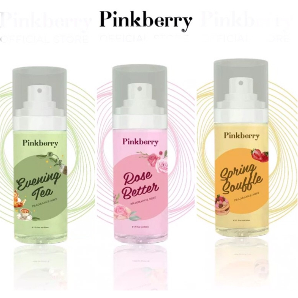 Jual Pinkberry Fragrance Mist 2in1 Hair & Body Mist | Shopee Indonesia