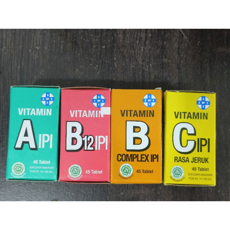 Jual Vitamin IPI A IPI/ B12 IPI/ B COMPLEX IPI/ C IPI | Shopee Indonesia