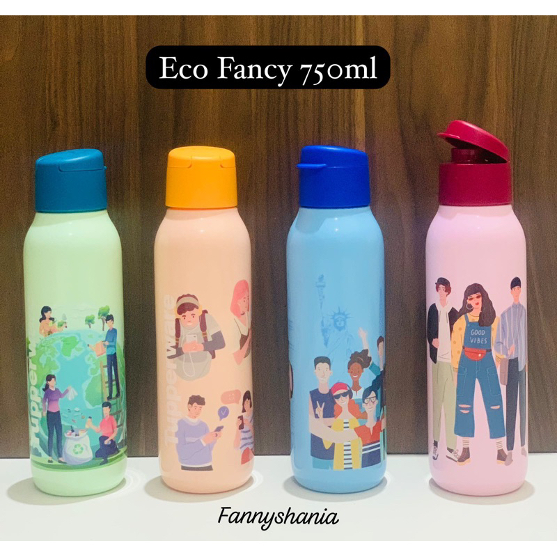 Jual ECO BOTLE Tupperware 750ml ( Eco Fancy, eco Strow, Eco Flip ...