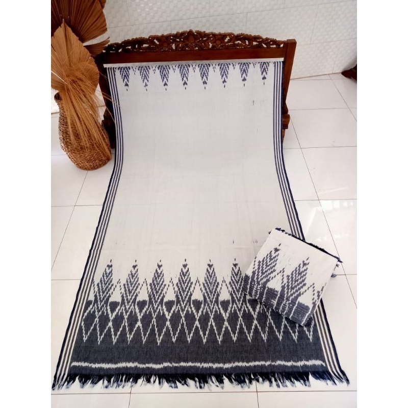 Jual kain tenun blanket motif Cemara putih | Shopee Indonesia