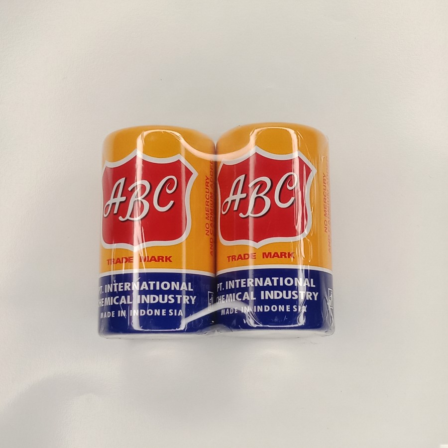 Jual Baterai/Battery/Batre ABC Size D Kuning Isi 2 pcs | Shopee Indonesia