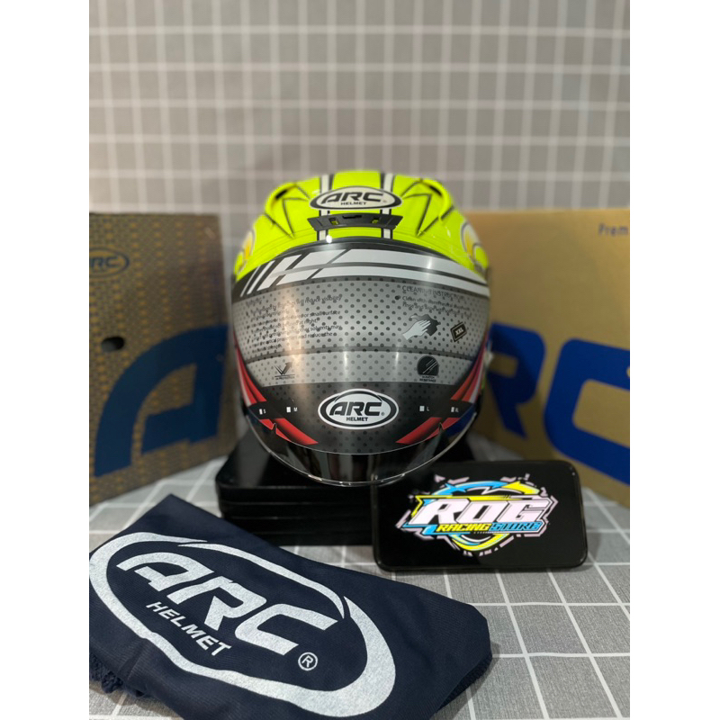 Jual Helm ARC XR WINSTON ORANGE Original | Shopee Indonesia