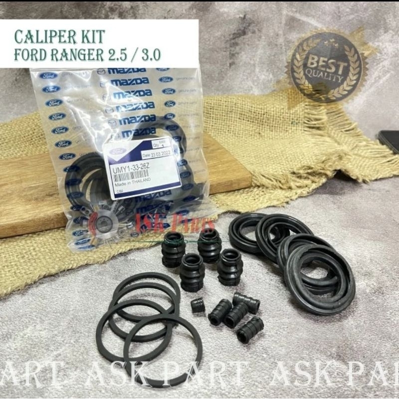 Jual KALIPER CALIPER KIT KARET CAKRAM REM FULL SET FORD RANGER EVEREST B50 | Shopee Indonesia