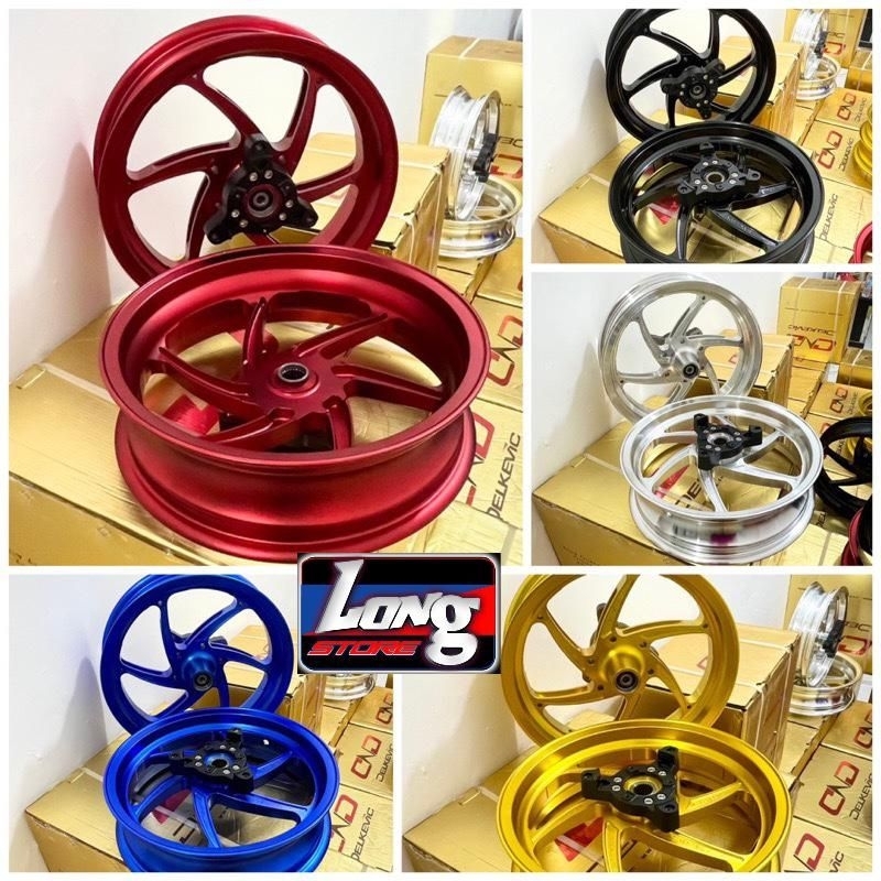 Jual NEW 2023 VELG DELKEVIC SIX STAR ALL NEW NMAX 155 / VELG RACING ...