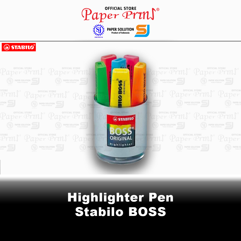 Jual Highlighter Pen Stabilo BOSS Original | Shopee Indonesia