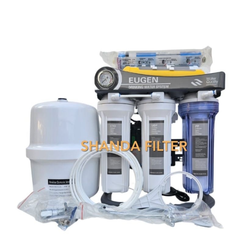 Jual Mesin RO Eugen 100 Gpd 6 Step / RO Reverse Osmosis 100 Gpd Filter ...