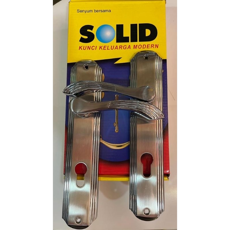 Jual HANDLE PINTU / KUNCI PINTU SET SOLID TYPE: HP.61.57 (KOMPLIT ...