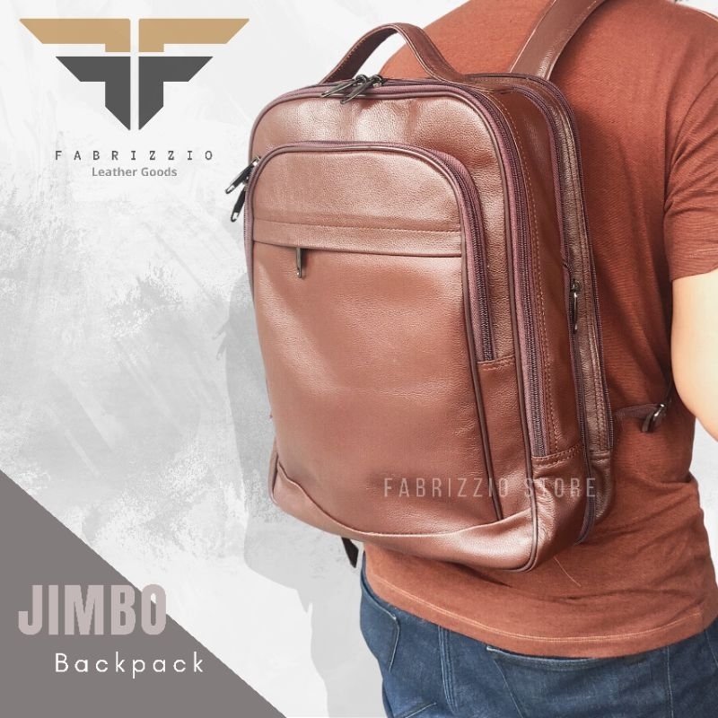 Jual tas ransel laptop kulit sapi asli-WHISTLE | Shopee Indonesia