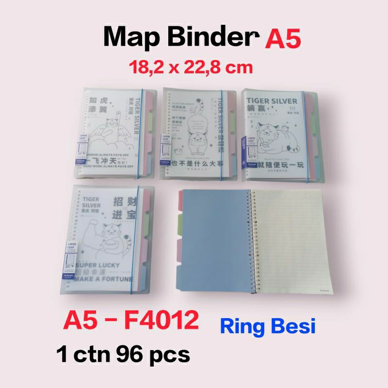 Jual MAP BINDER FAVONOTE A5 RING BESI | Shopee Indonesia