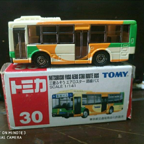 Jual Tomica 30 Mitsubishi Fuso Aero Star Route Bus Tomy Biru | Shopee Indonesia