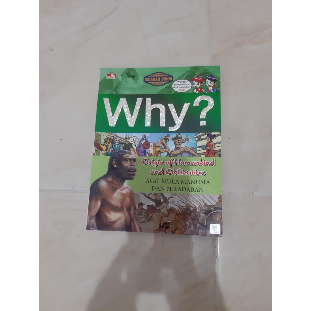Jual Bekas - Buku Komik Anak Why? World History Comic Sejarah Dunia ...