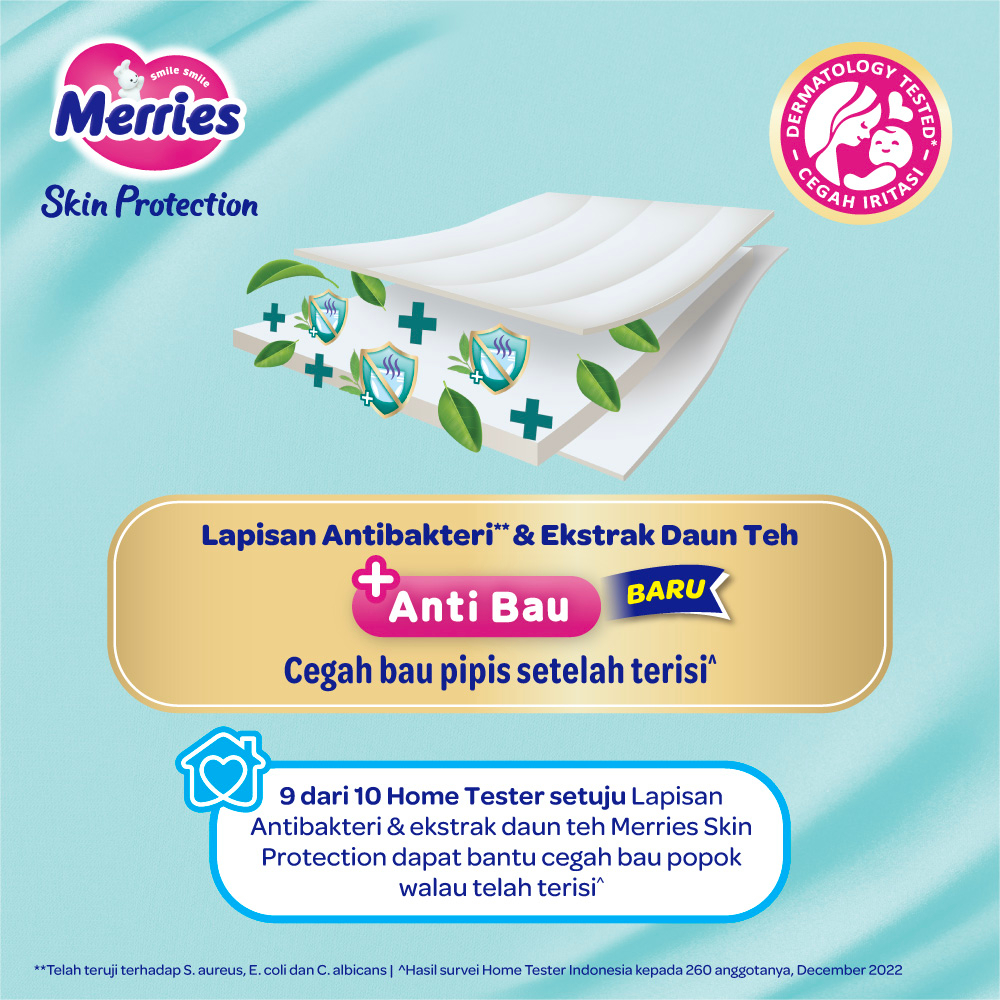 Jual Merries Skin Protection Popok bayi Celana M 50 - Perlengkapan Bayi ...