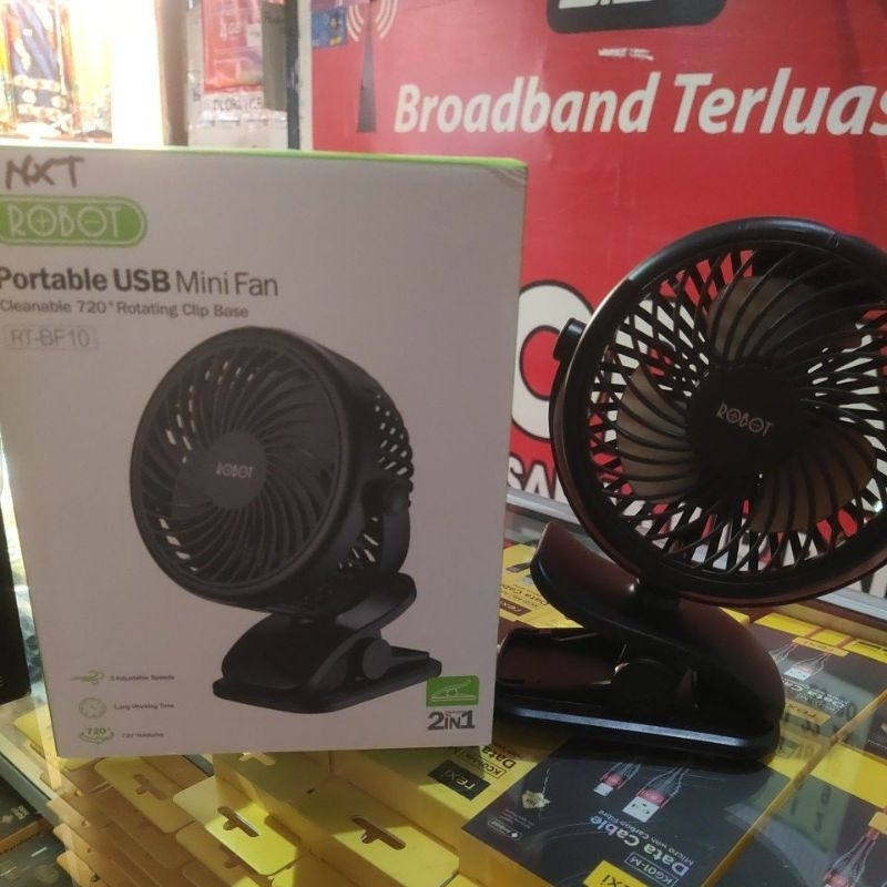Jual ROBOT Portable USB Mini Fan ️GloriaKosmetikPLG | Shopee Indonesia